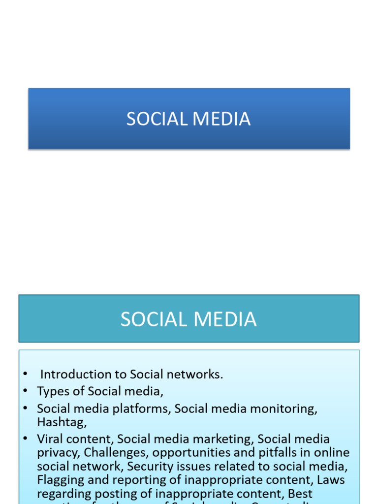 Chapte--3. | PDF | Popular Culture & Media Studies | Social Media