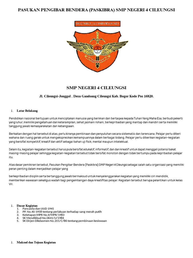PROPOSAL PELANTIKAN PASKIBRA .docx_20241210_160409_0000 | PDF PROPOSAL PELANTIKAN PASKIBRA .docx_20241210_160409_0000 | PDF