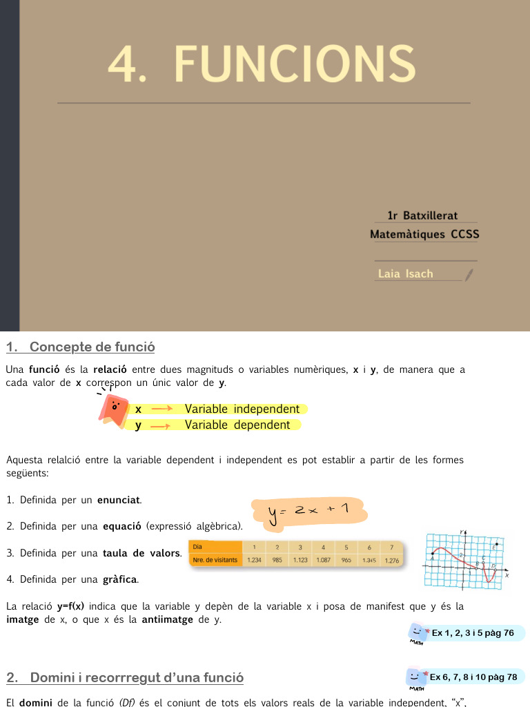 Funcions | PDF