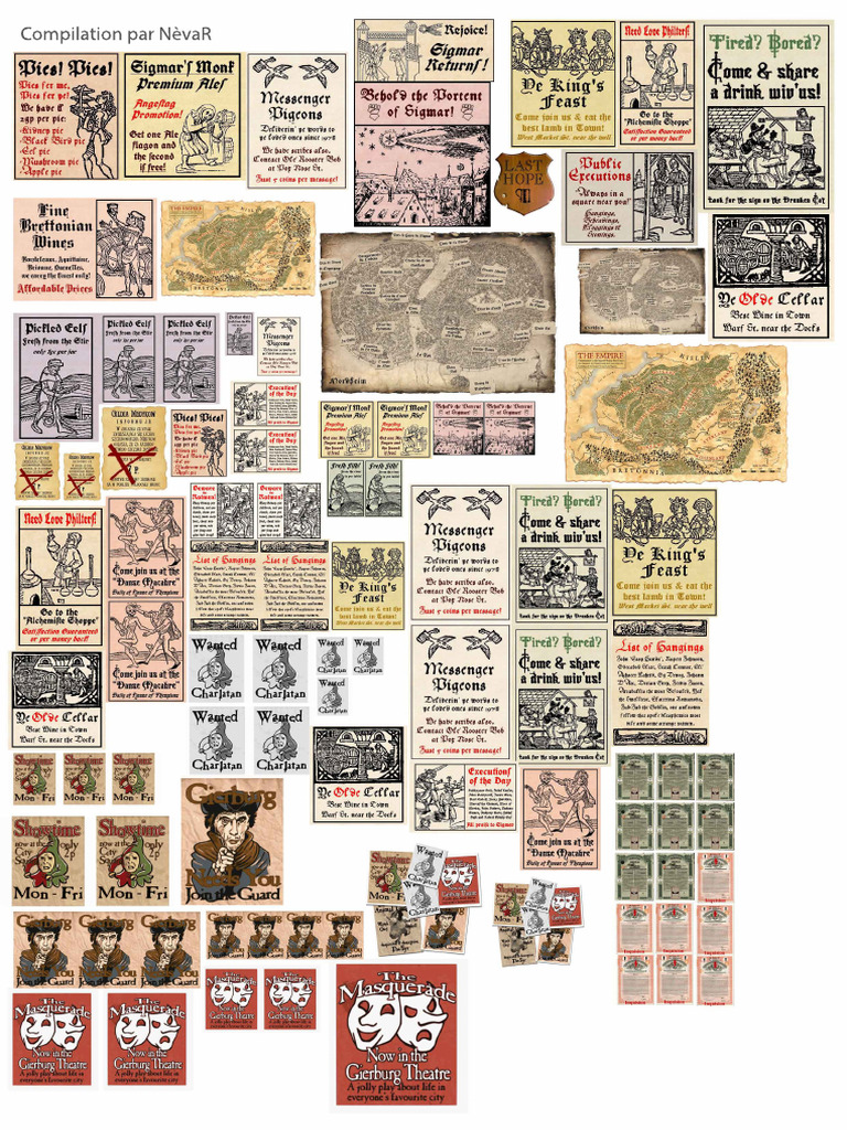 Affiches Medieval Battle Mordheim | PDF