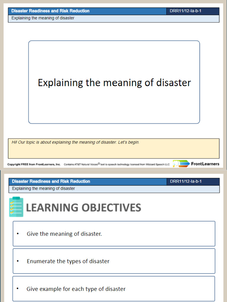DRRR Week 1 Lecture Notes | PDF
