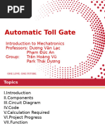 Automatic Car Parking Toll Gate Project | PDF