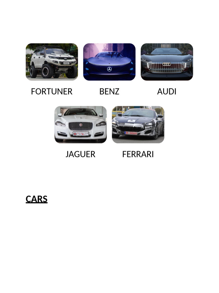 CARS | PDF