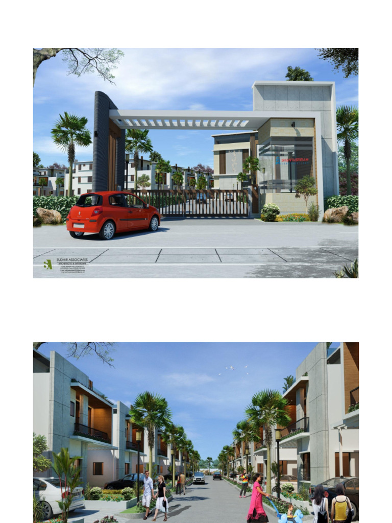 Shanta Sriram Brookwoods Villas, Hyderabad | PDF | Technical Drawing