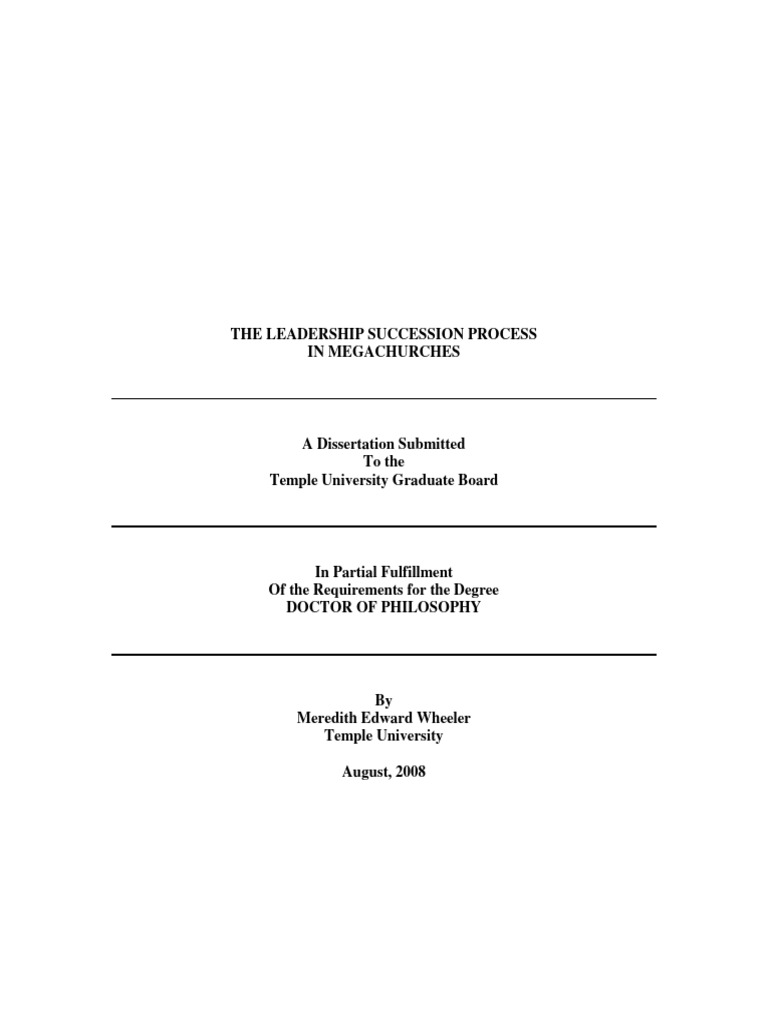 Umi Temple 1044 | PDF | Qualitative Research | Leadership