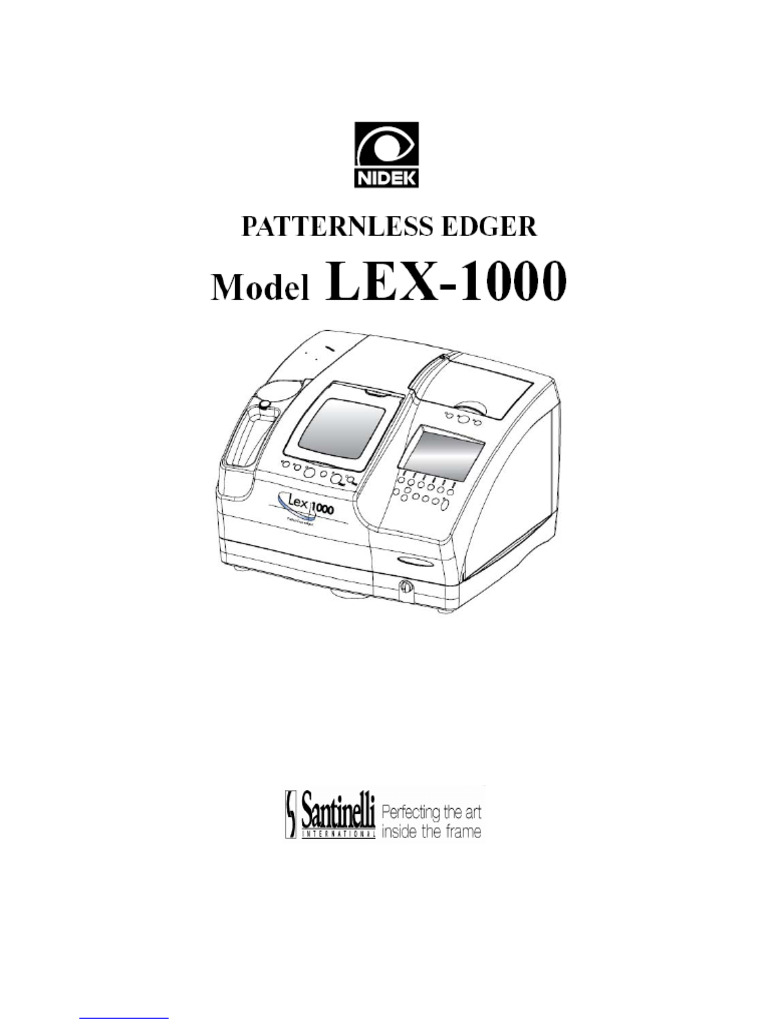Lex 1000 | PDF | Usb Flash Drive | Calibration
