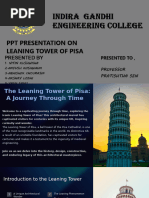Leaning Tower of Pisa Presentation | PDF | Infographics