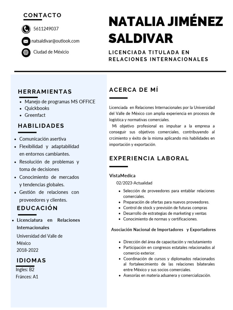 CV NATALIA JIMENEZ | PDF