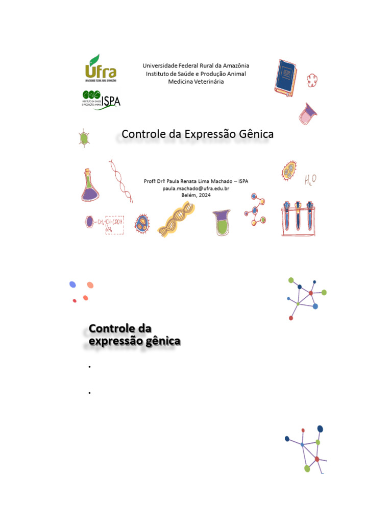 Controle da Expressão Gênica | PDF | Expressão genética | Gene