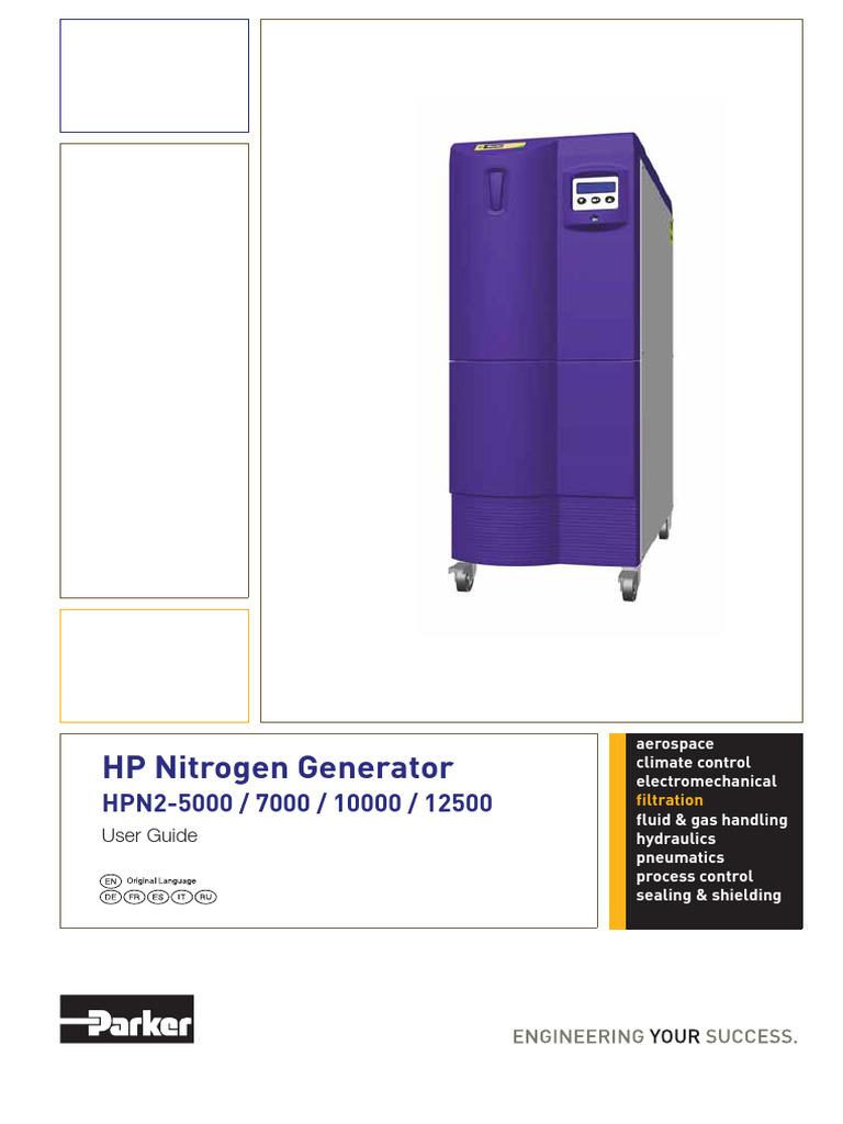 User Guide HPN2 5000 HPN2 12500 176271190 (EN N | PDF | Safety