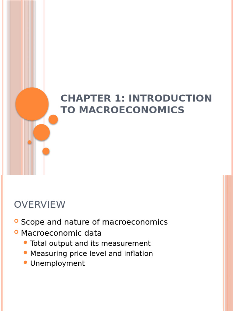 Macroeconomics 1 | PDF | Gross Domestic Product | Consumption (Economics)