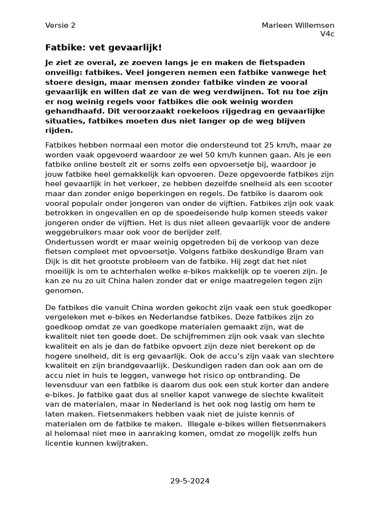 Betoog Versie 2 | PDF