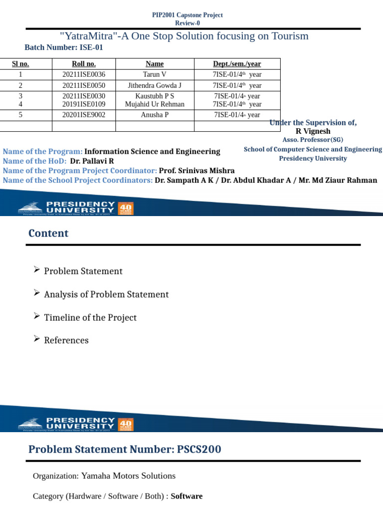 Project Review 0 | PDF | Software | Software Engineering