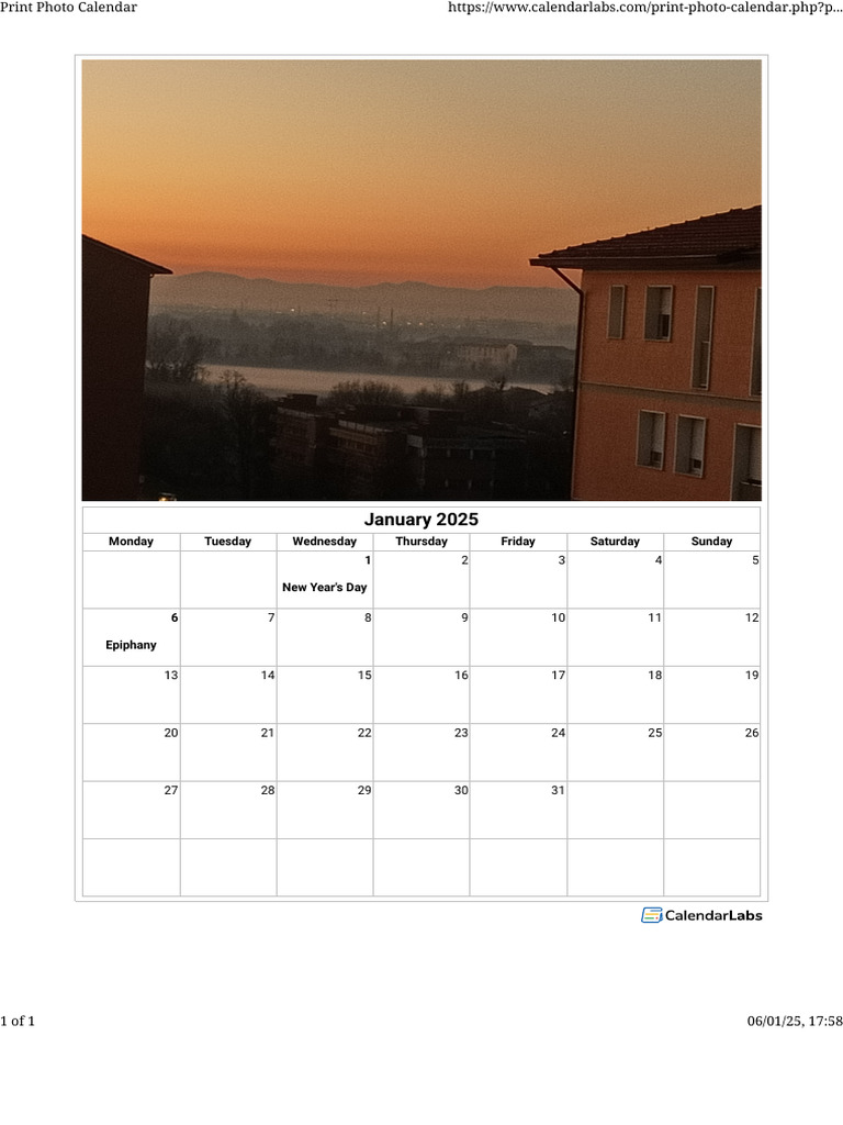 Spain January 2025 Holiday Calendar | PDF