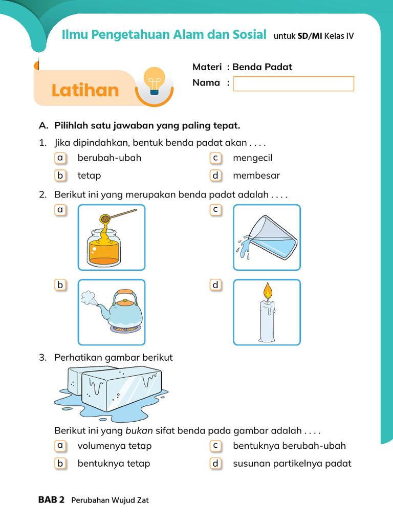 Ipas IV Bab 2 CBT Bendapadat | PDF