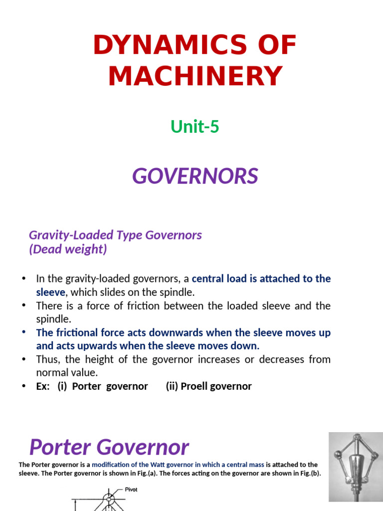 Unit5 Governors Part2 1 | PDF