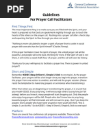 All-Night SDA Prayer Meeting Program | PDF | Prayer | Worship