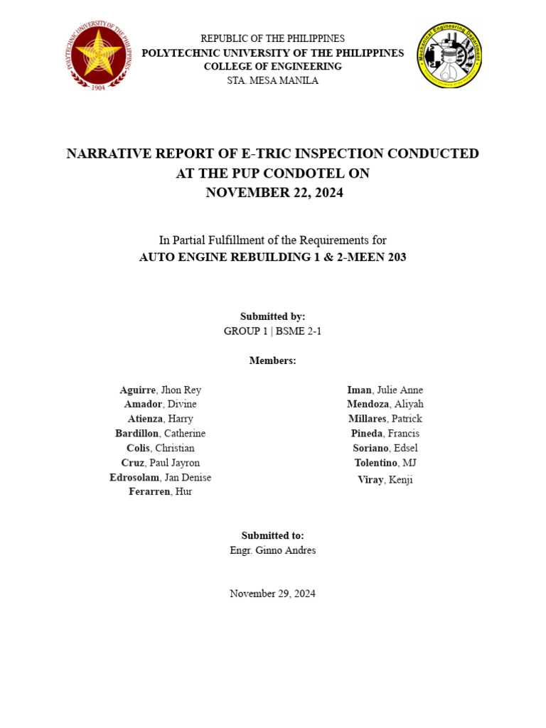 Aer Group 1 Report | PDF | Troubleshooting | Manufactured Goods