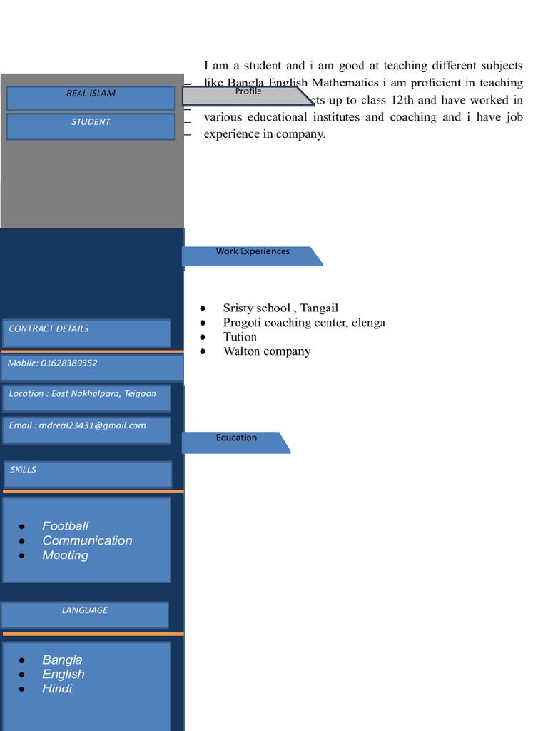 Cse-Cv-Word - Docx (1) . | PDF