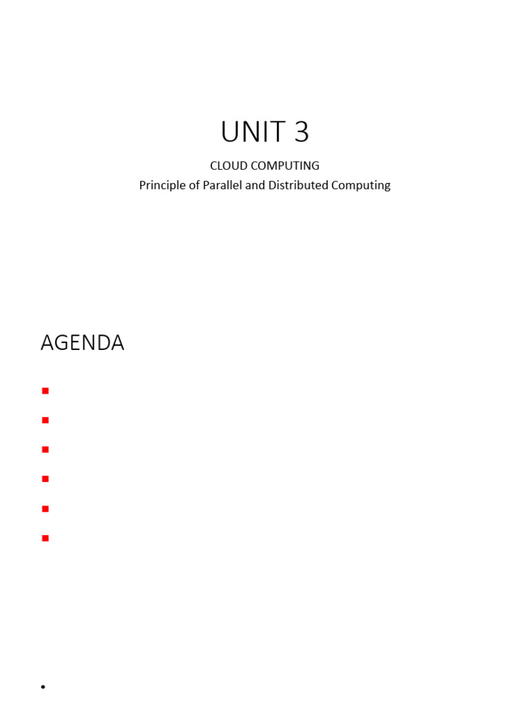 UNIT 3 | PDF | Parallel Computing | Central Processing Unit