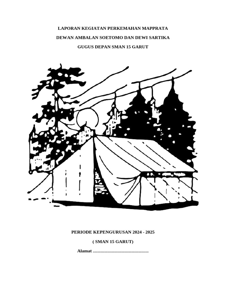 Laporan Perkemahan MAPPRATA 2024 | PDF