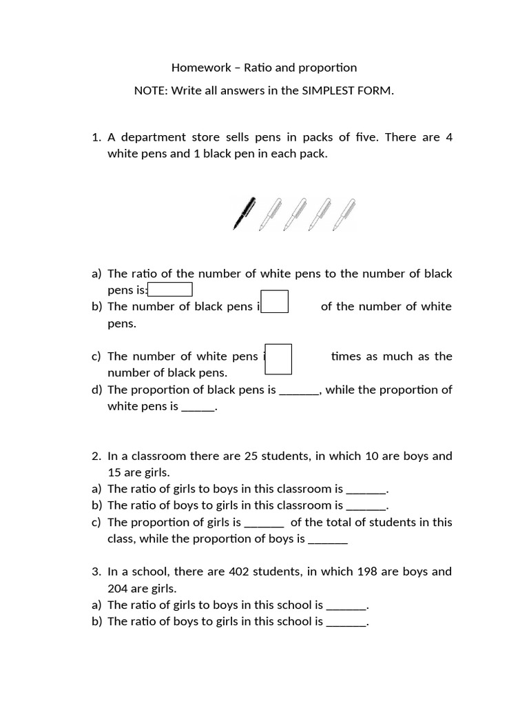 Homework 6 - Ratio and Proportion | PDF | Cakes | Foods