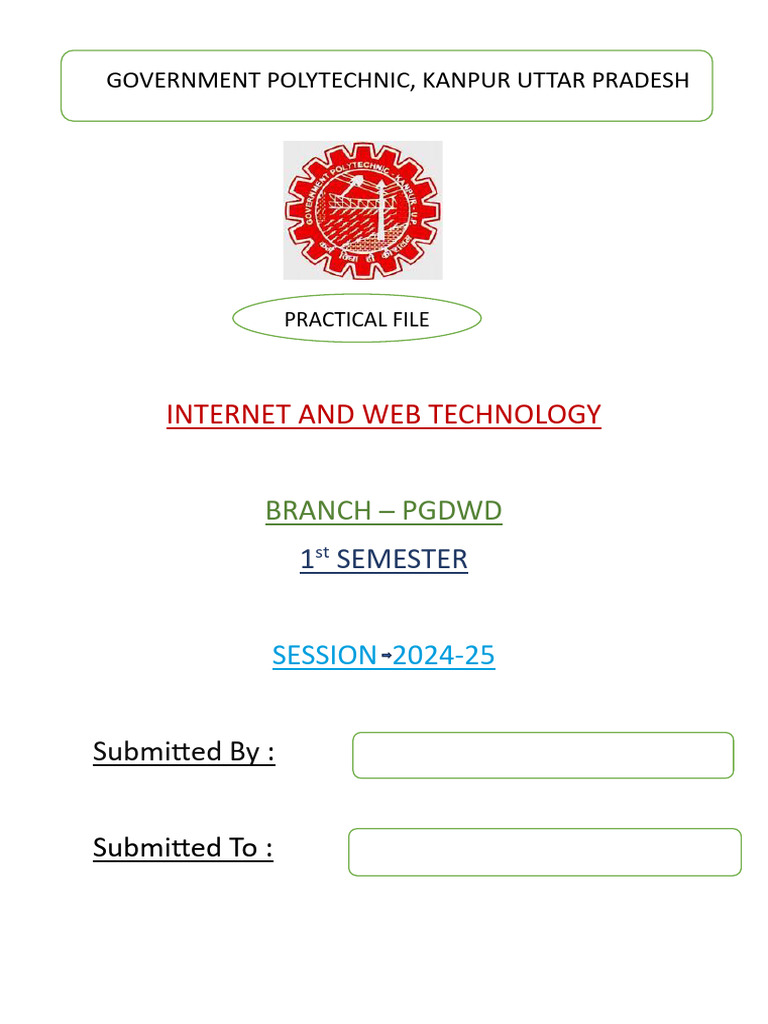 Internet and Web Technology | PDF