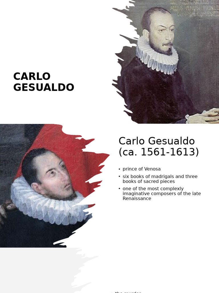 Carlo Gesualdo | PDF
