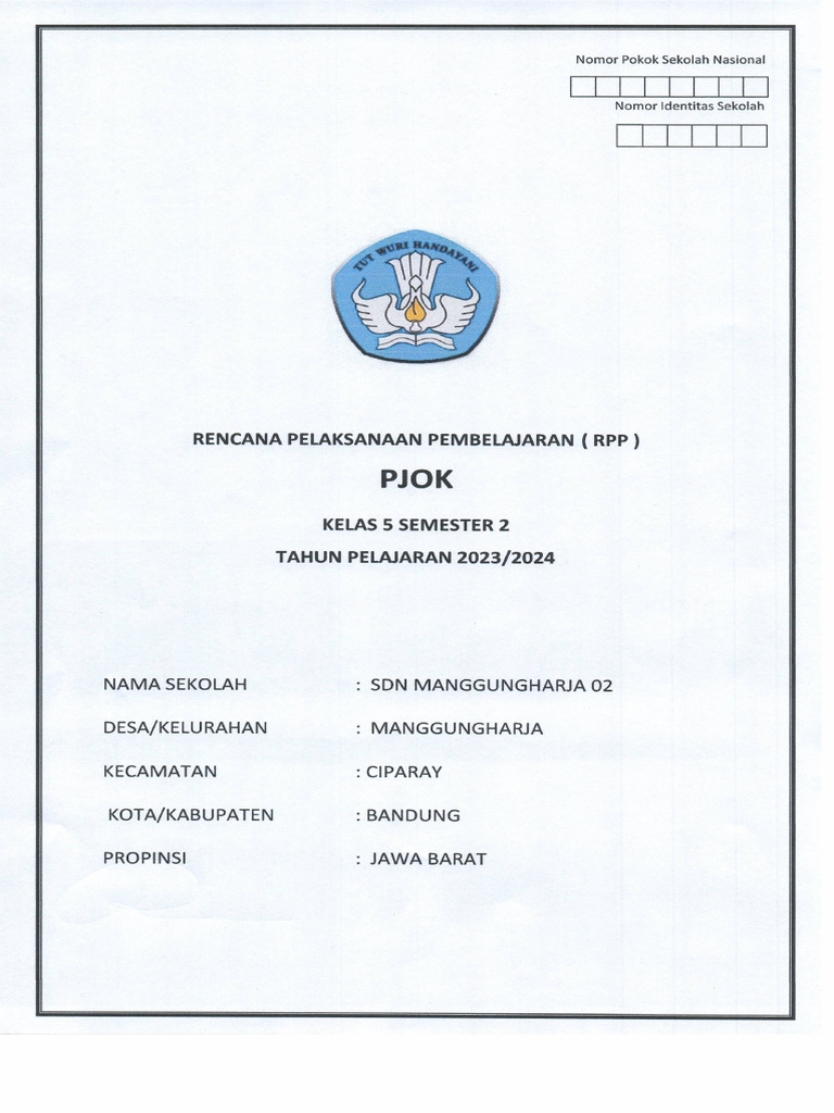 Scan RPP Pjok | PDF