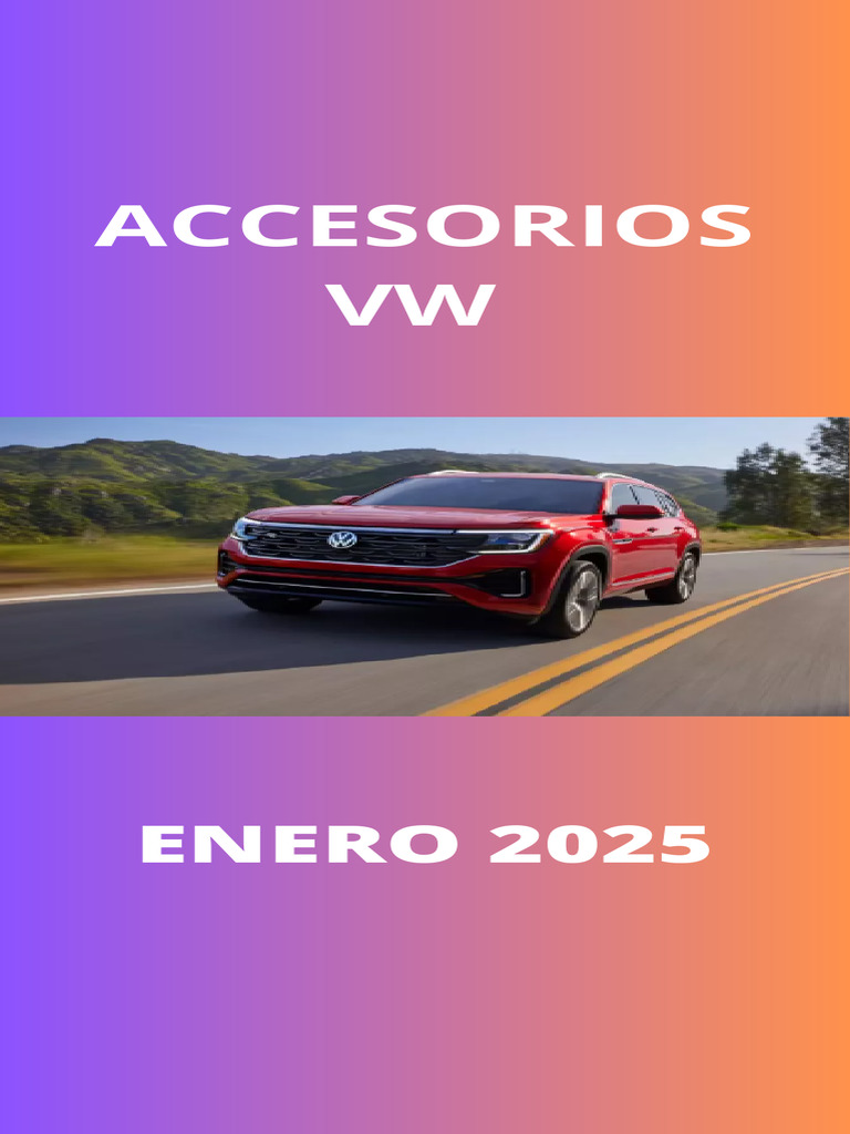 Catálogo Accesorios Volkswagen México 2025 | PDF | Grupo Volkswagen
