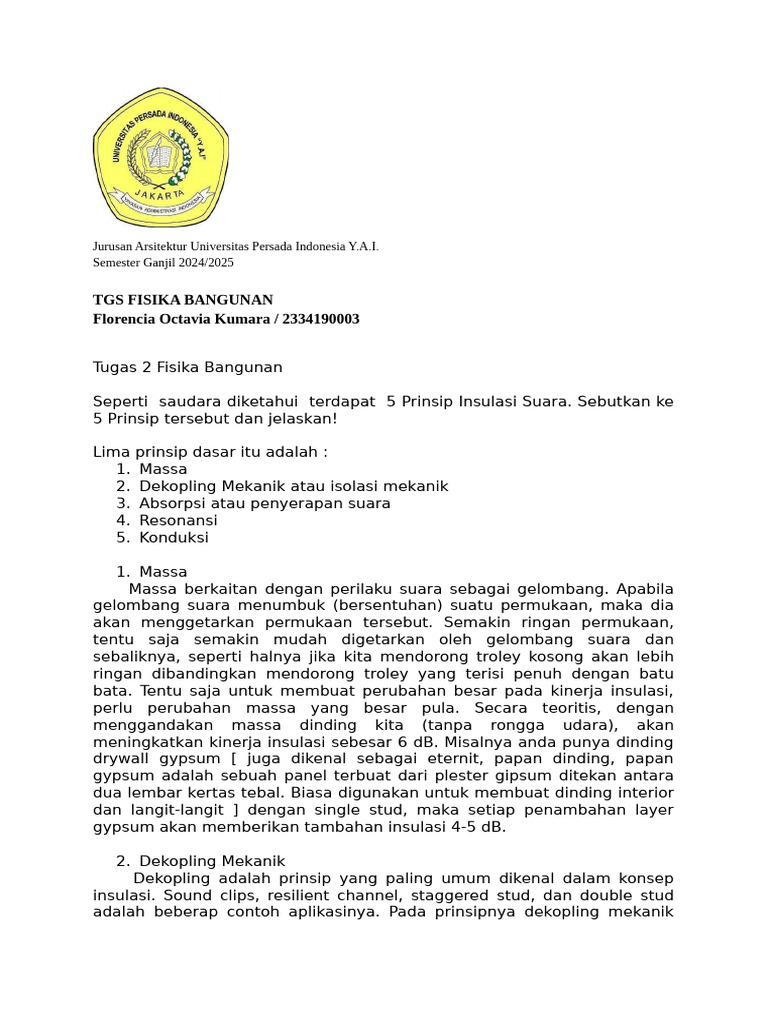 TGS SMT 3 Fisbang Florencia Ars | PDF