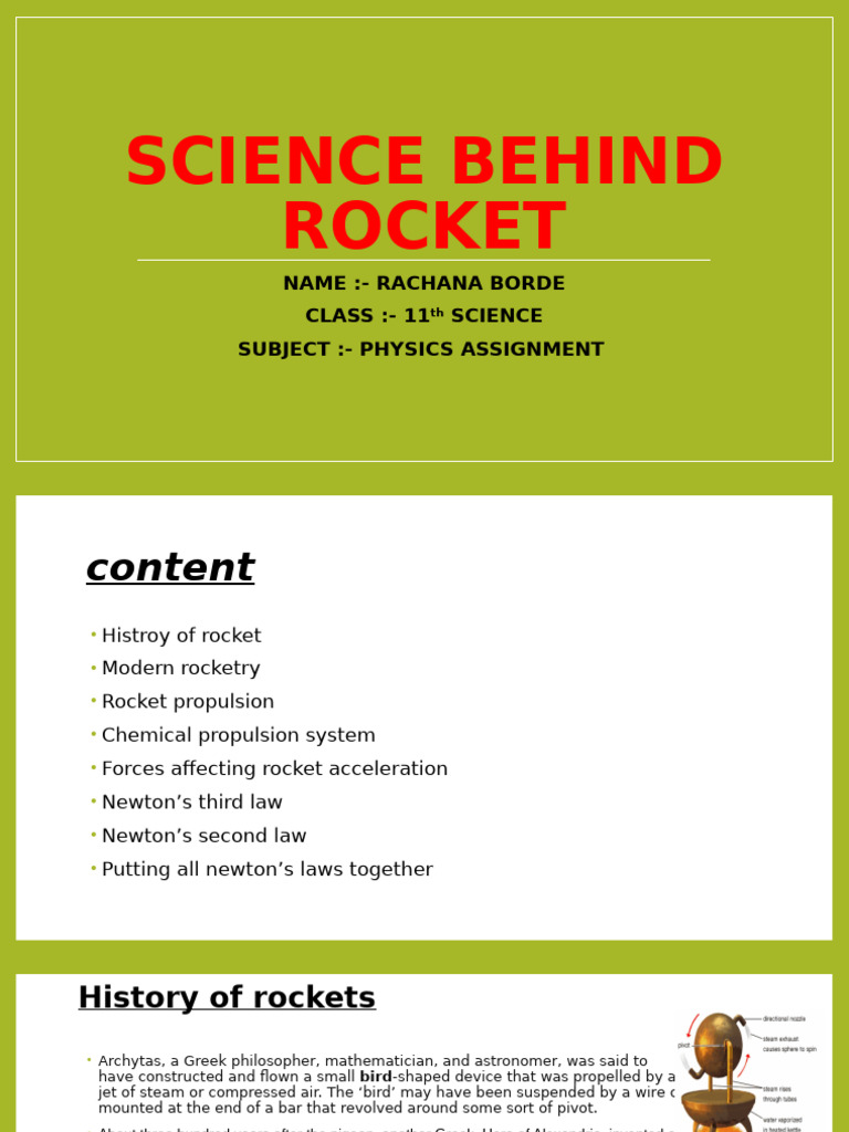 Rocket Science and Propulsion Basics | PDF | Liquid Propellant Rocket | Rocket