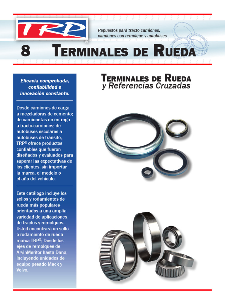 Balero Trp y Reten | PDF | Ingeniería mecánica | Máquinas