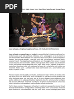 Humanities II BALANGBANG DANCE | PDF | Art | Religion & Spirituality