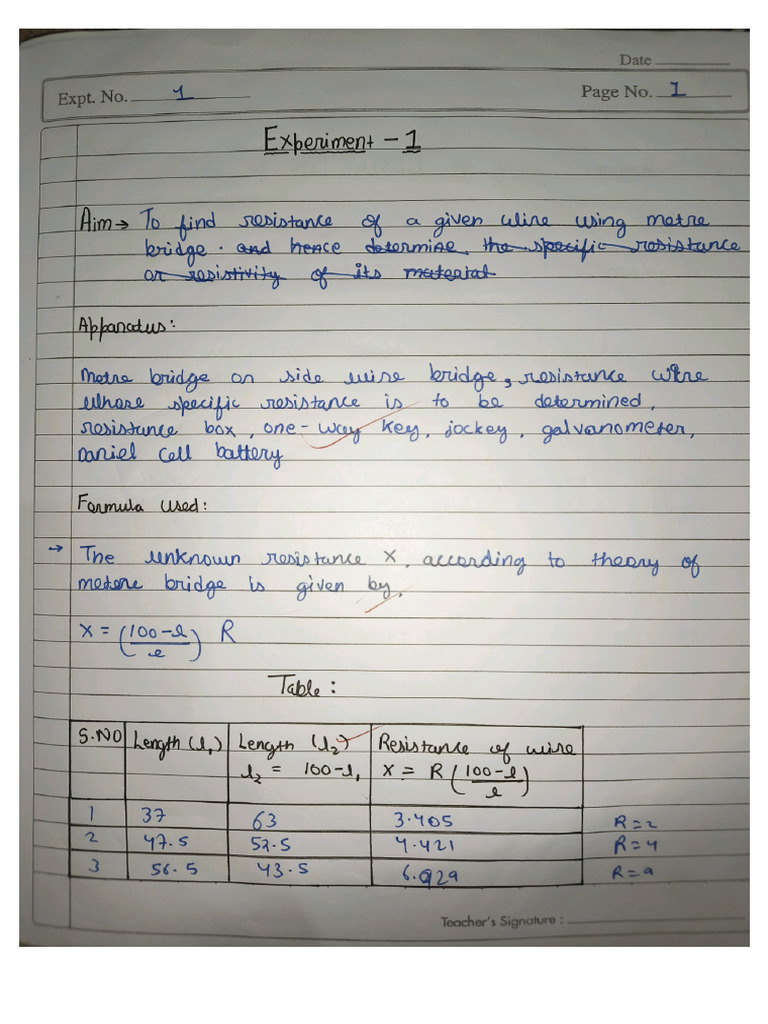 Physics Practicals 2 | PDF