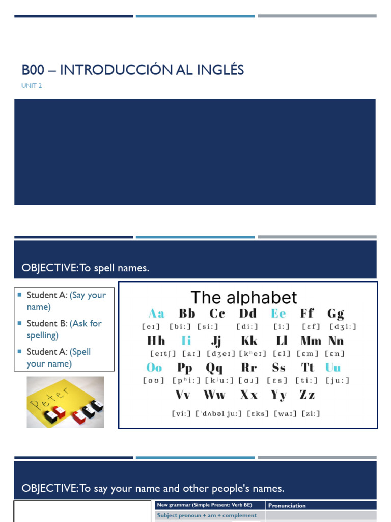 B00 Unit 2 - Additional Material | PDF | Linguistic Typology | Language ...