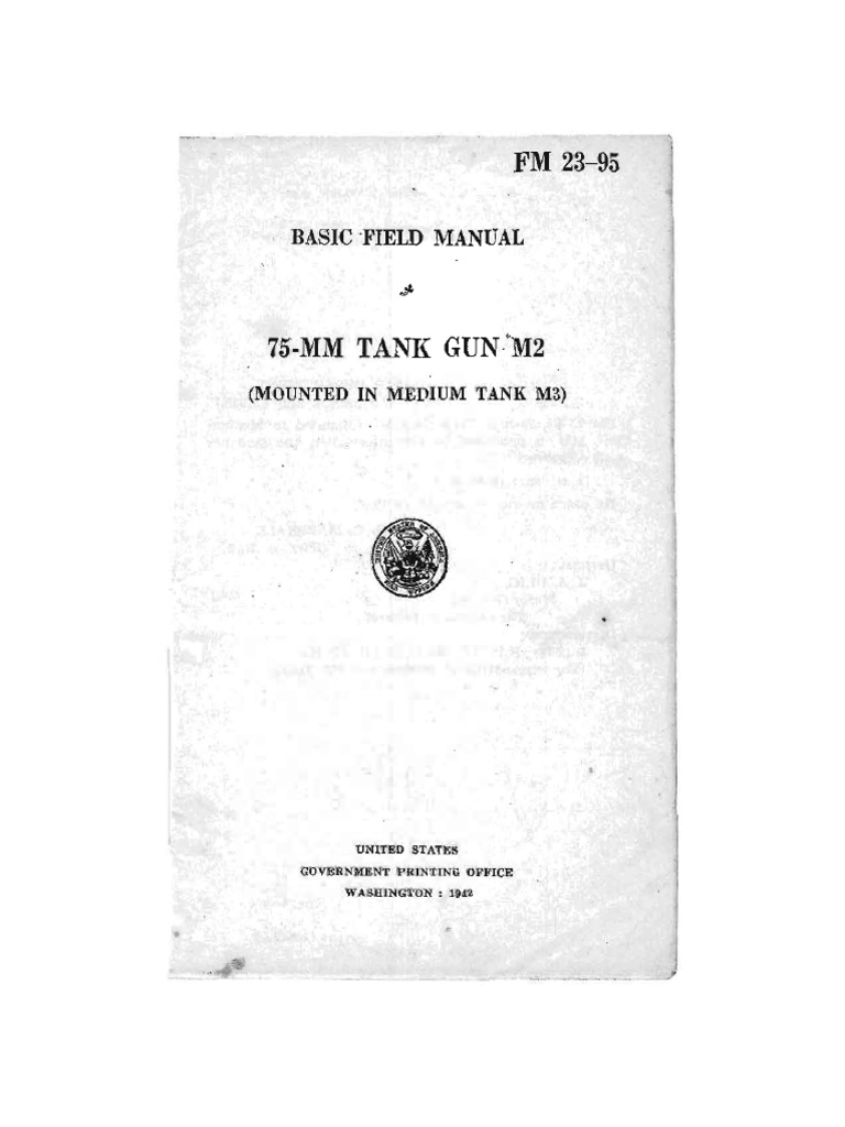FM 23-95 M2-A | PDF