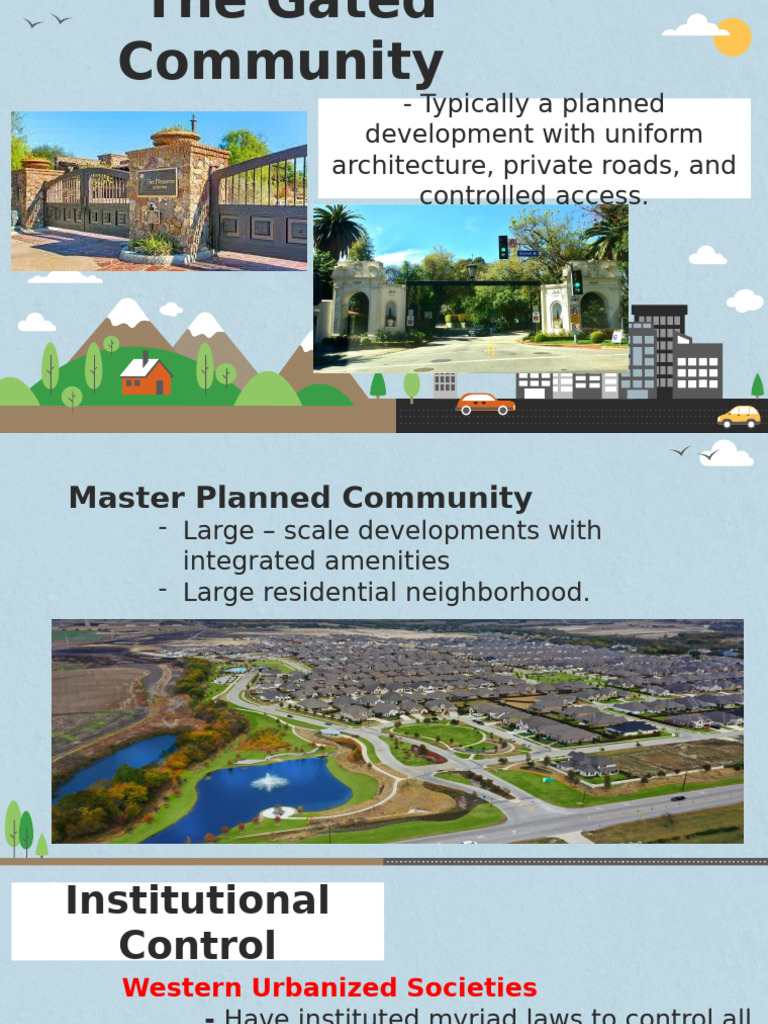 The Gated Community | PDF