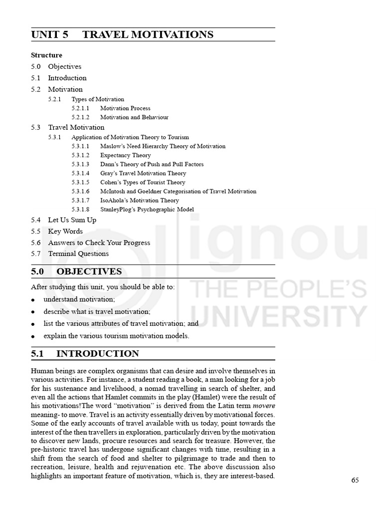 Unit-5 | PDF | Motivation | Motivational