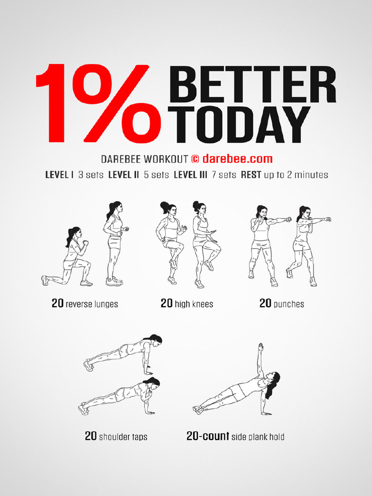 1 Percent Better Today Workout | PDF
