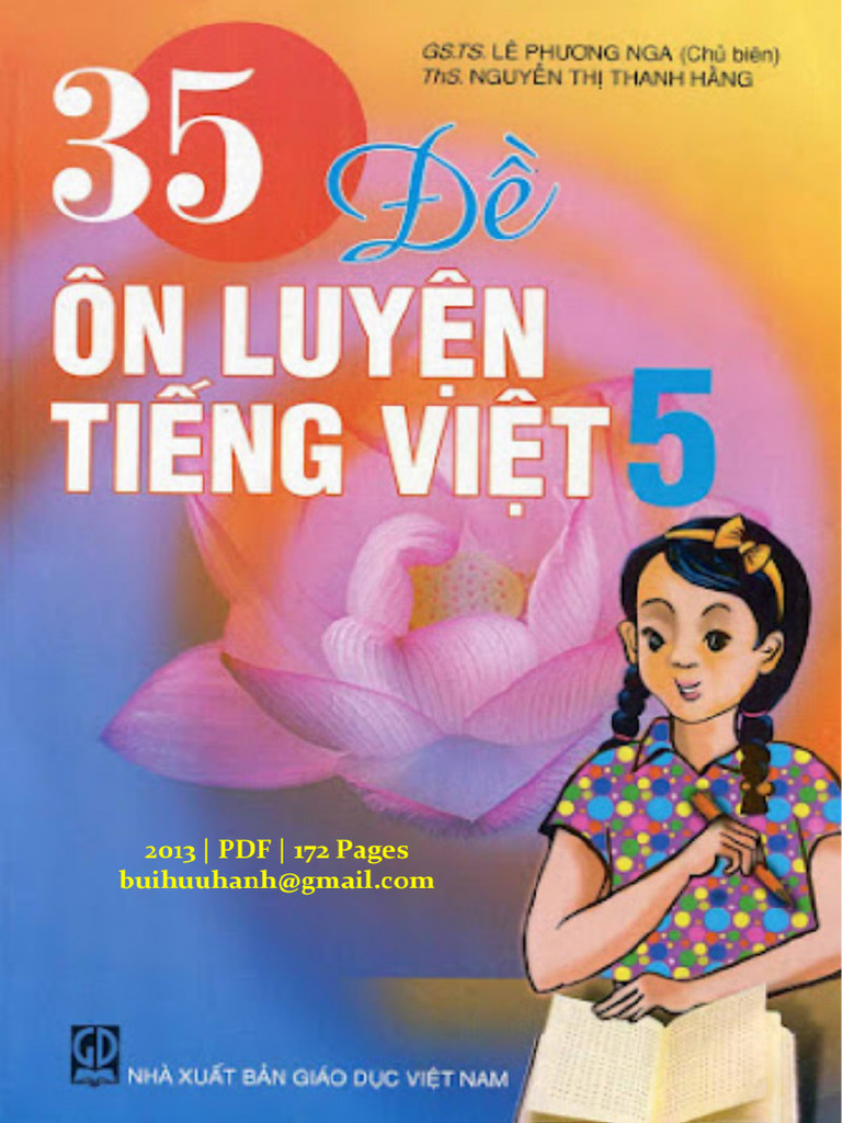 35 de On Luyen Tieng Viet 5 NXB Giao Duc 2013 Le Phuong Nga 172 Trang - 1600 - PDF - Gdrive.vip ...