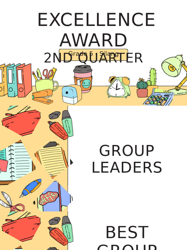 2ND QUARTER AWARDS | PDF