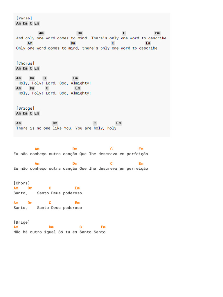 Holy - Santo | PDF