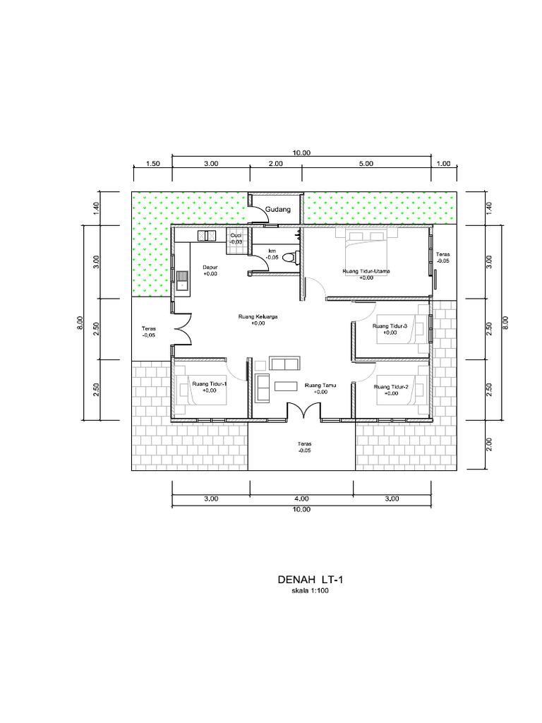 Denah Bp Rayhan Rev | PDF
