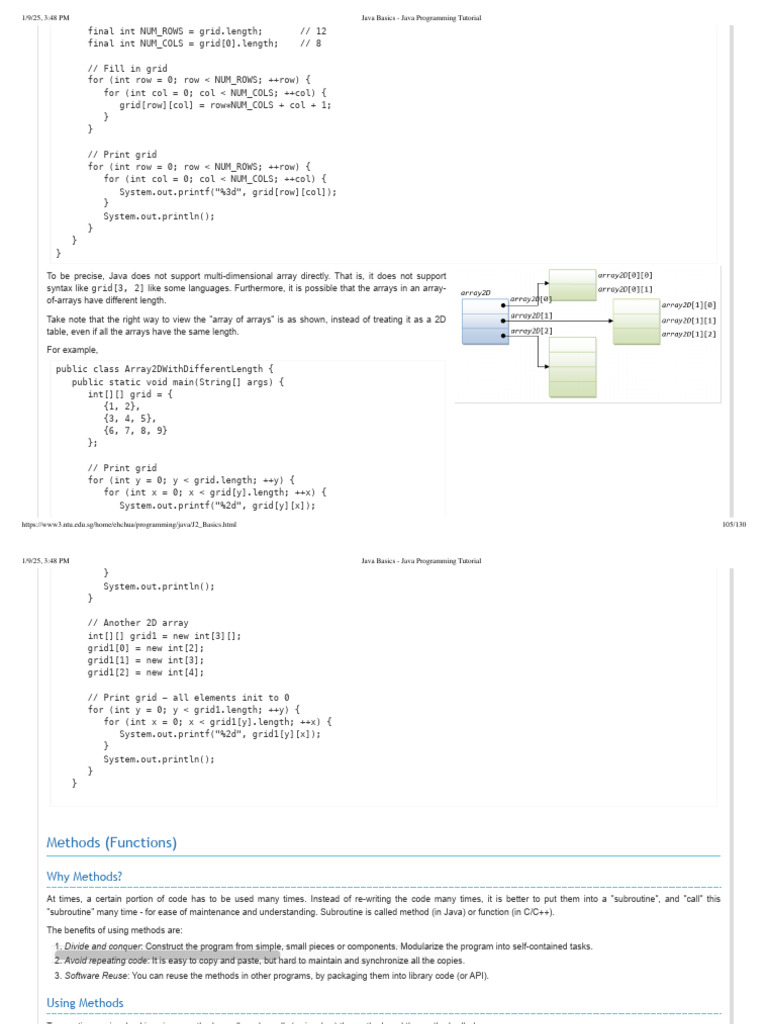 java basics-páginas-5 | PDF | Integer (Computer Science) | Algorithms