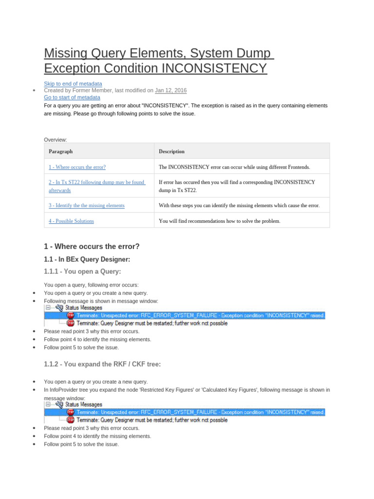 How to Missing Query Elements | PDF | Computer Engineering | Software How to Missing Query Elements | PDF | Computer Engineering | Software