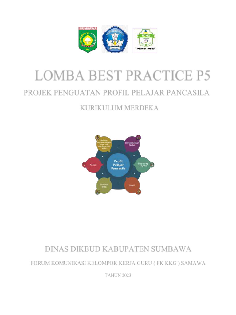 Panduan Lomba Best Practice P5 | PDF
