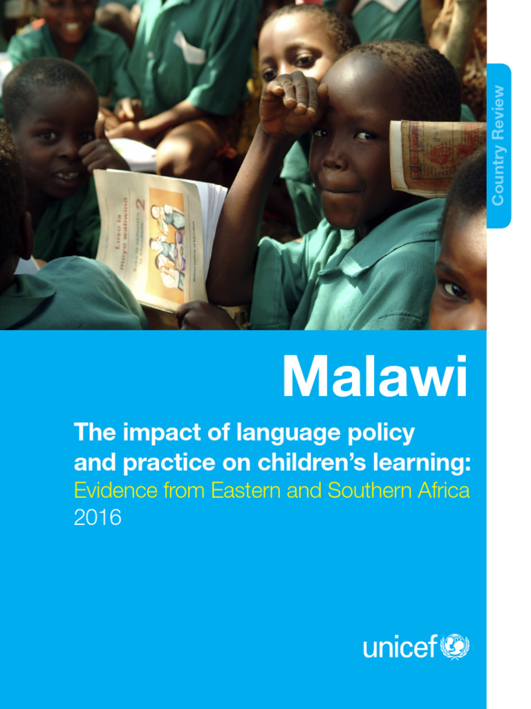 UNICEF 2016 Language and Learning Malawi | PDF | Malawi | Teachers