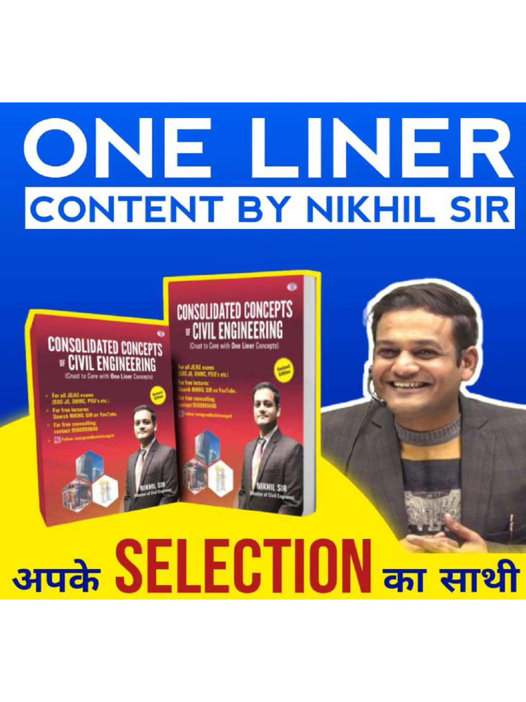 Cement One liner by SIR | PDF | Concrete | Cement