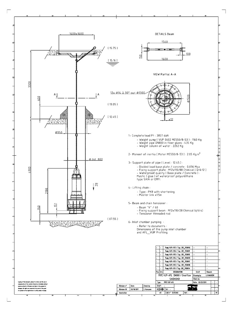 2010_04910_%2D_Tubes_Drawing | PDF | Structural Engineering | Materials